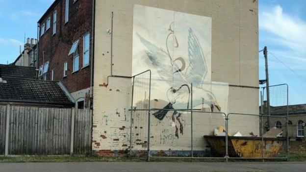 Banksy: A guide to his 'Great British Spraycation' - BBC News