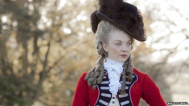 Natalie Dormer's scandalous Lady W - BBC News