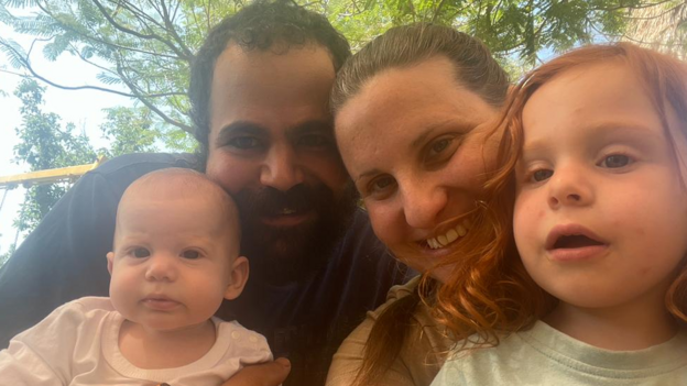 Hamas hostages: 'The terrorists have her and her babies' - BBC News