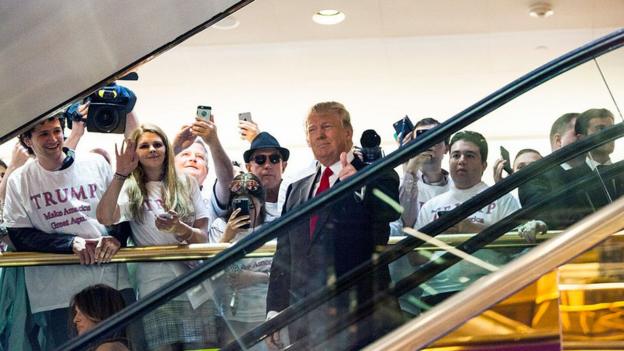 Donald Trump's life story: From real estate to politics - BBC News