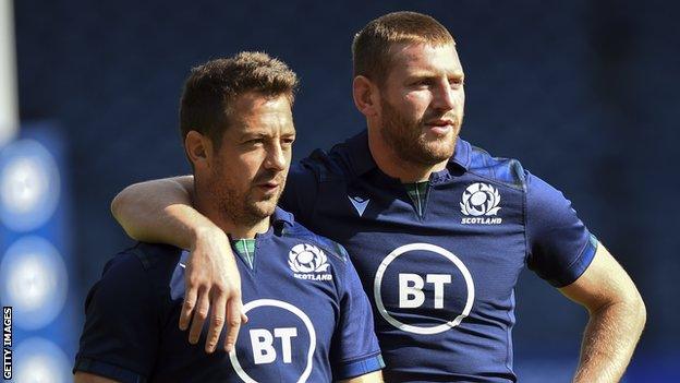 Rugby World Cup 2019: Scotland make five changes for Samoa - BBC Sport