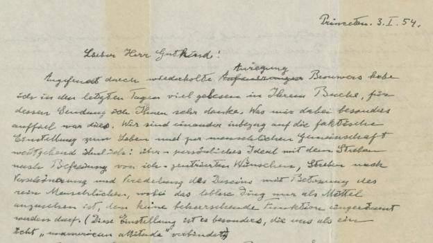 Einstein manuscripts: More than 110 new documents released - BBC News
