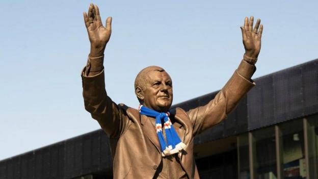 Rangers: Police investigate as club condemn Walter Smith statue 'fire ...