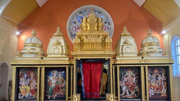 First Hindu temple in Staffordshire set to open in Stoke-on-Trent - BBC ...