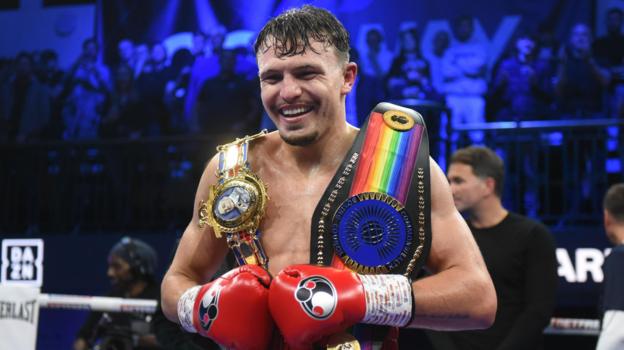 George Liddard: Unbeaten middleweight wins British and Commonwealth ...