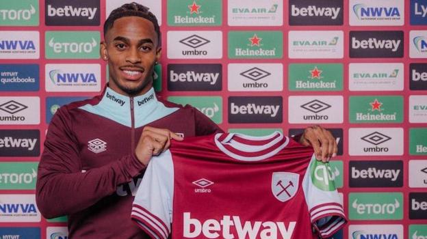 Crysencio Summerville: West Ham complete deal for Leeds forward - BBC Sport