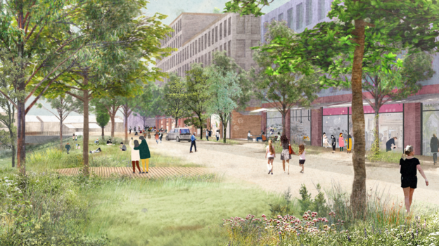 Tonbridge: Angel Centre to be replaced by new leisure hub - BBC News