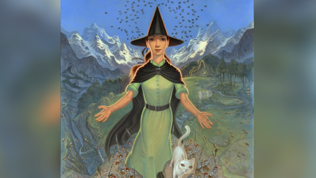 Weston Museum showcases Terry Pratchett's Discworld art - BBC News