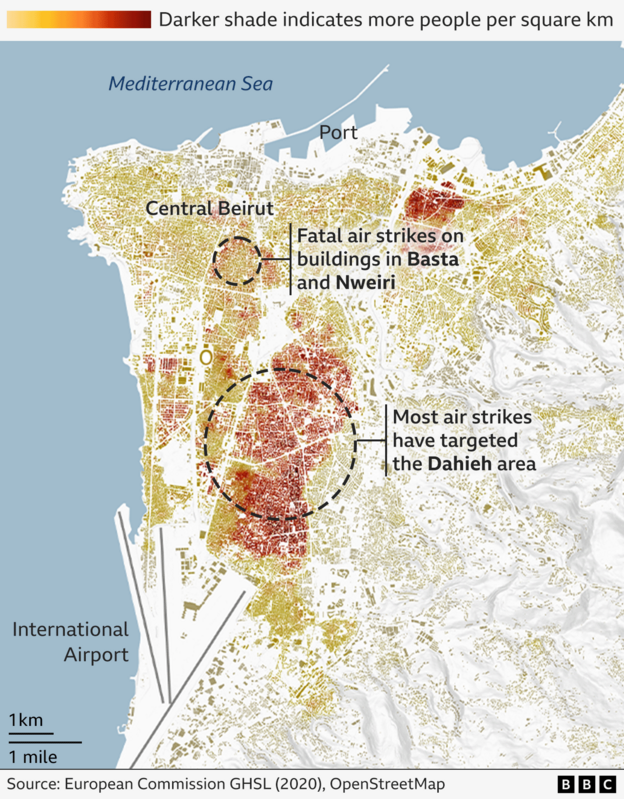 Israel-Lebanon in maps: Tracking the conflict with Hezbollah and Iran ...