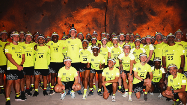 Rory Coleman: Running the world's 'deepest marathon' at 63 - BBC Sport