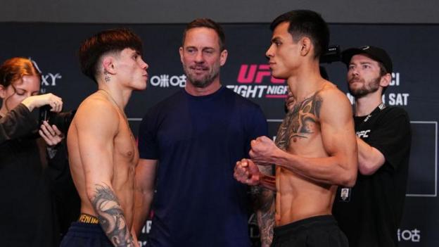 UFC China: Wang Cong confuses Gabriella Fernandes with Joker face paint ...