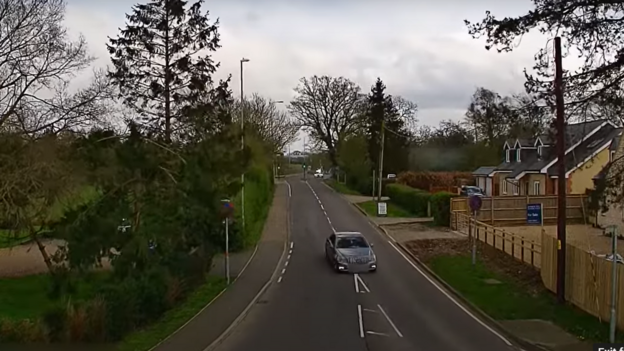 Man jailed after police chase on wrong side of road in Towcester - BBC News