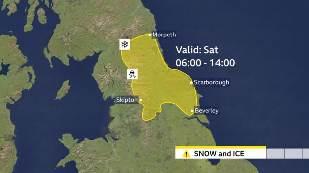 UK weather: Snow, ice and freezing rain forecast as Met Office issues ...