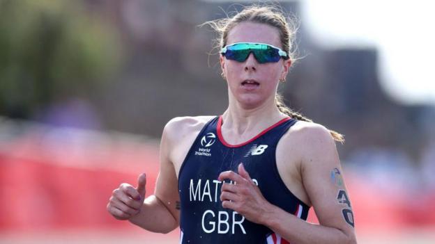 World Triathlon Championship Series: GB's Olivia Mathias claims first ...