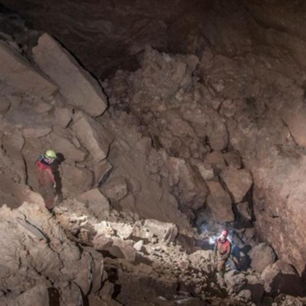 Taking a look inside Assynt's ancient Bone Caves - BBC News