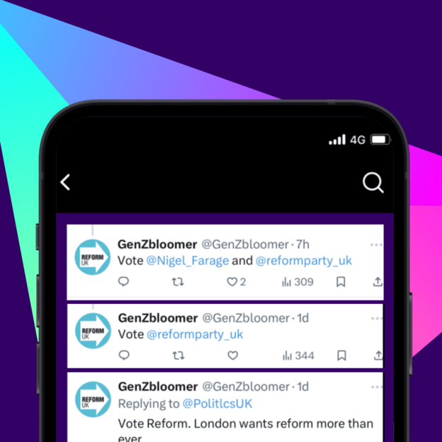 Are fake pro-Reform UK social accounts influencing the election? - BBC News