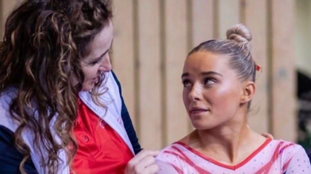 Ruby Evans in tears at coach retirement before World Artistic ...