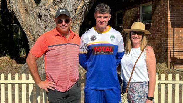 Josh Baker's parents on how watching England in Australia is helping ...