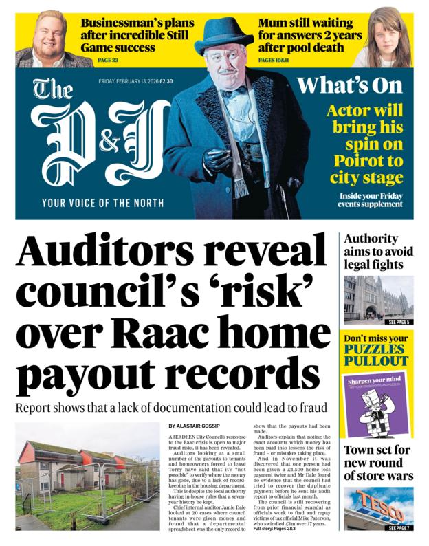 Scotland's papers: Thousands on police wanted list and pothole 'lie ...