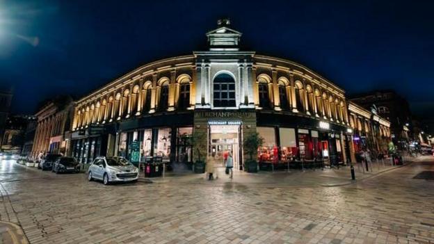 Glasgow's Merchant Square goes up for sale with £5m price tag - BBC News