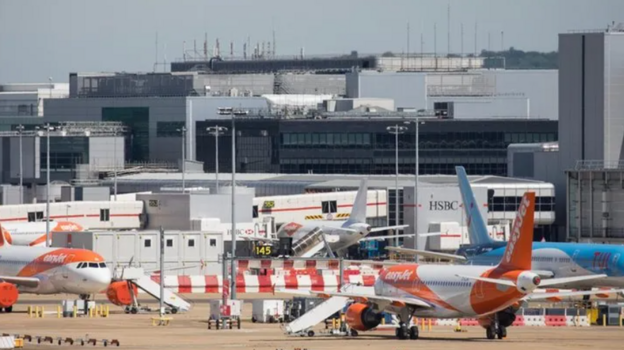 British Airways plane caught fire at Gatwick after pilot confusion ...