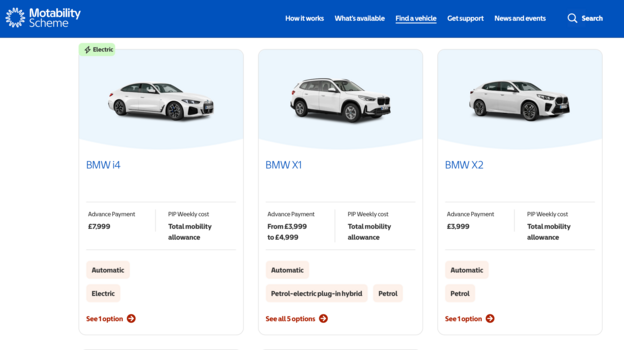 Motability: Government considers changes to car scheme - BBC News