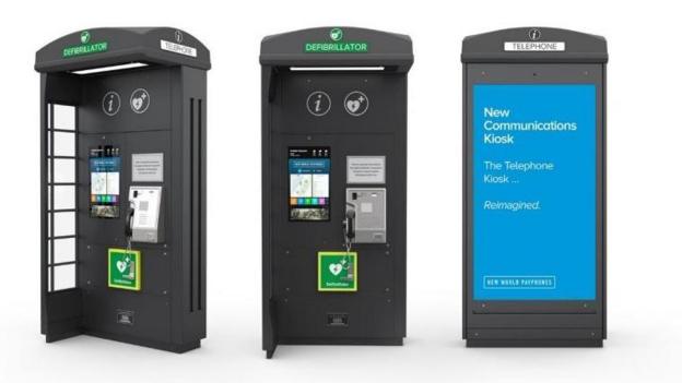 Modern phone boxes planned for Barnsley - BBC News
