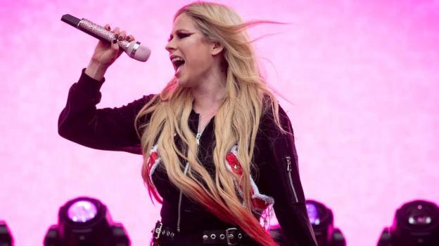 Avril Lavigne: My Glastonbury set has been 22 years in the making - BBC ...