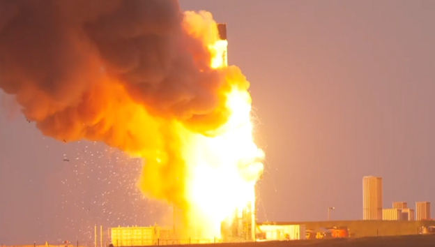 Rocket engine explodes during test at Shetland spaceport - BBC News