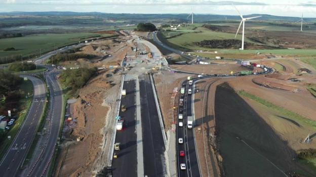 A30 Cornwall: New dual carriageway set to open after closure - BBC News