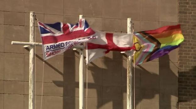 Reform UK council flag rule survives challenge despite Pride row - BBC News