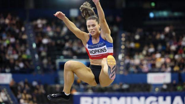 Alice Hopkins: Briton 'over the moon' with indoor gold medal win - BBC ...
