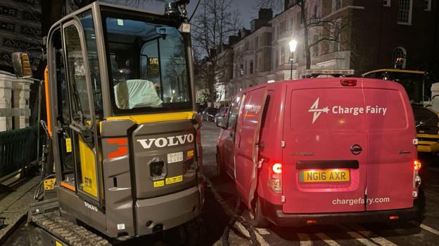 TfL trial new way to cut construction vehicle emissions - BBC News