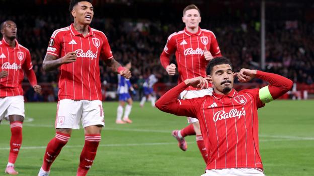 Nottingham Forest 2-0 Porto: Morgan Gibbs-White and Igor Jesus ...