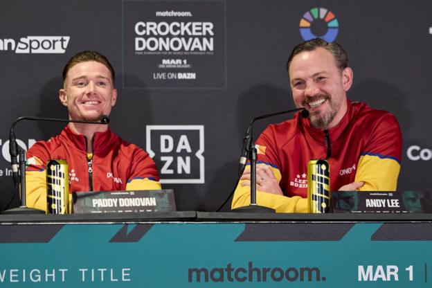 Crocker v Donovan 2: Andy Lee tells Paddy Donovan to be ruthless ...