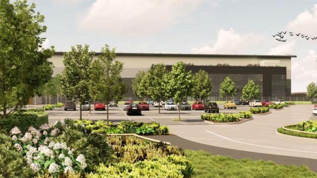 Towcester warehouses approved despite more than 100 objections - BBC News