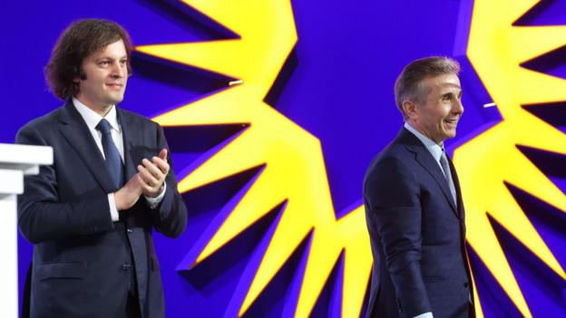 Pivotal moment for Georgians with future in Europe at stake - BBC News