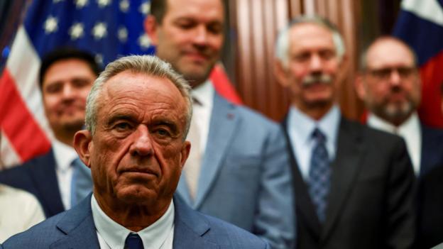RFK Jr is 'endangering' Americans' health, say former CDC bosses - BBC News