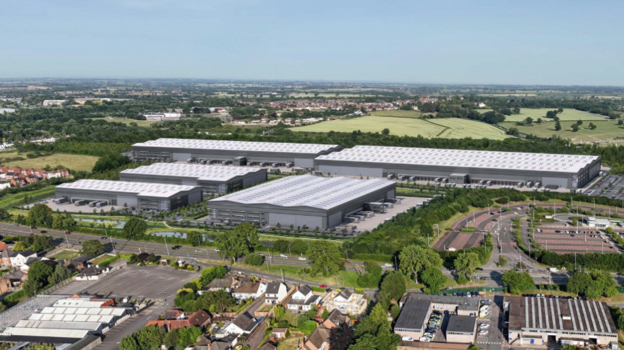 Enderby logistics hub given final green light - BBC News