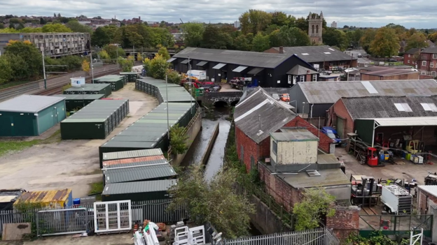 How a 'forgotten' river shaped Nottingham - BBC News