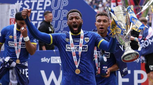 AFC Wimbledon 1-0 Walsall: Dons promoted to League One - BBC Sport