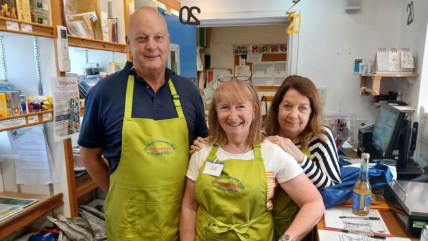 'Vital' Wiltshire village community shop marks 20 years - BBC News