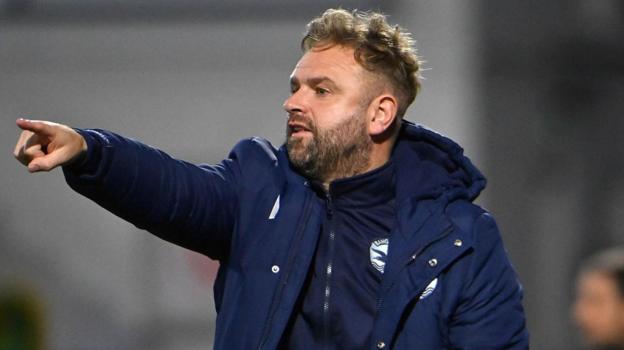 Irish Cup: Bangor players 'emptied the tank' in cup win - Lee Feeney ...