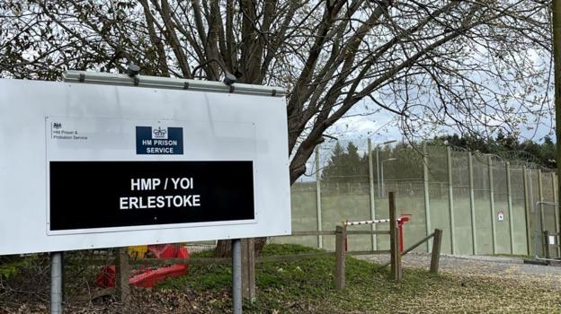 HMP Erlestoke prison tutor admits 'sexual encounter' with inmate - BBC News