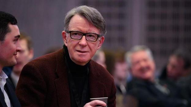 Trump campaign adviser calls Lord Mandelson 'an absolute moron' - BBC News