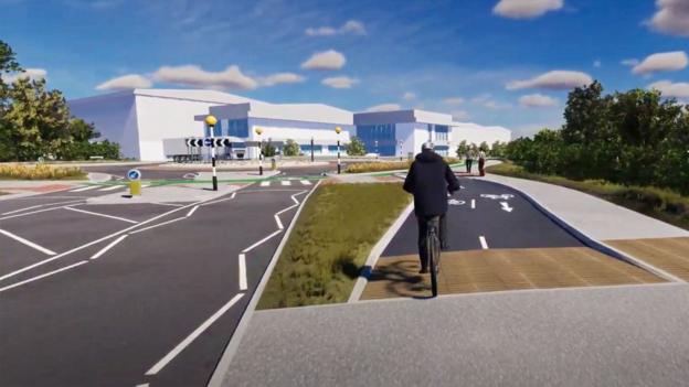 Video guide made for Hemel Hempstead's 'Dutch-style' roundabout - BBC News