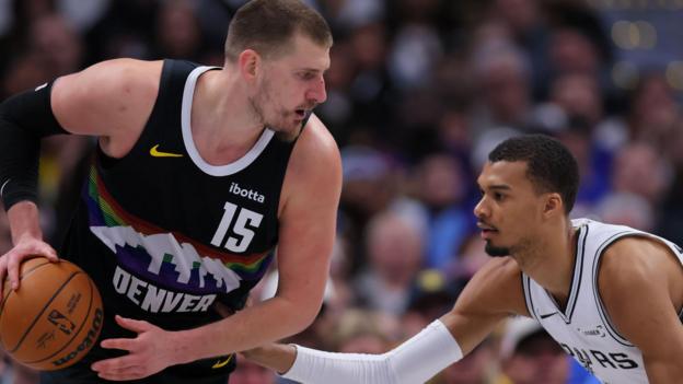 NBA: Nikola Jokic outshines Victor Wembanyama as Denver Nuggets end San ...