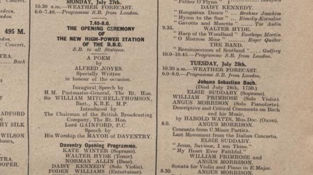 How voices from Daventry travelled the world - BBC News