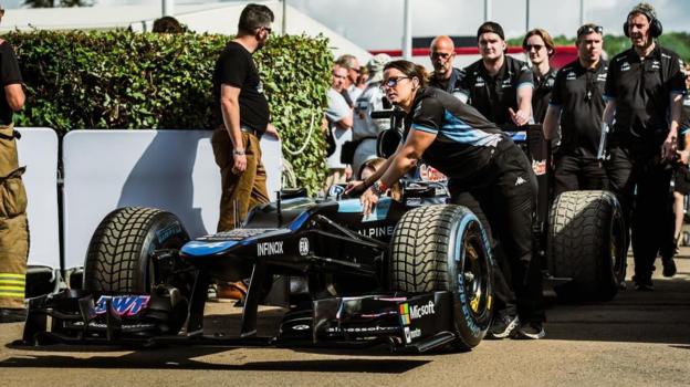 Formula 1: Meet the women breaking barriers in motorsport - BBC Sport