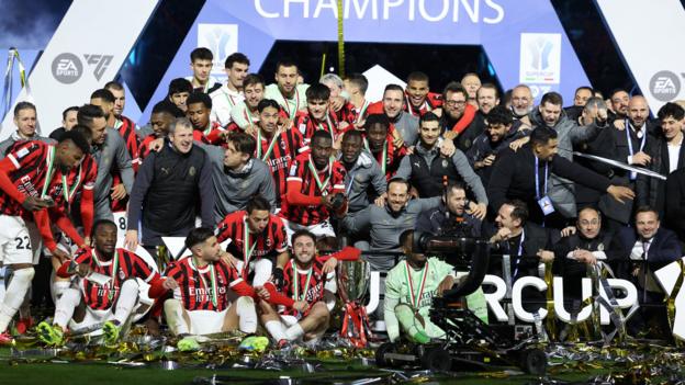 Italian Super Cup final: Milan's win over Inter has 'special flavour ...